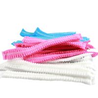 China Hospital Surgical Medical Non Woven Mob Colorful Nurse Bouffant Cap for sale