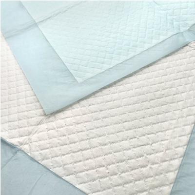China Medical Disposable Incontinence Bed Pads Thick Cotton organic Contoured for sale
