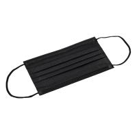 China Medical Grade Black Earloop Hospital 3 Ply Surgical Mask Disposable Protective for sale