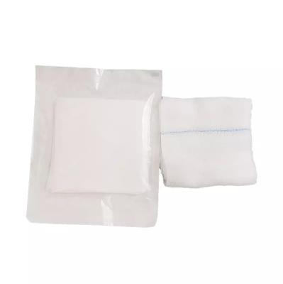 China Medical Gauze Pad X-Ray Detectable 8ply 100% Cotton Gauze Swabs 10cm X 10cm for sale