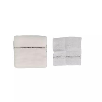 China Premier Cotton Medical Gauze Swab Sponge Sterile Gauze Swab Cutting for sale