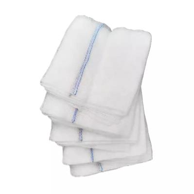 China Sterile Disposable White Absorbent 4 X 4 Gauze Swabs for Medical Wound Care for sale