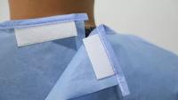 China Disposable Medical Isolation Clothing SMS Level 2 Surgical Gown For Hospital for sale