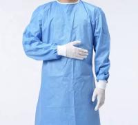 China Disposable Medical Isolation Clothing SMS Level 2 Surgical Gown For Hospital for sale
