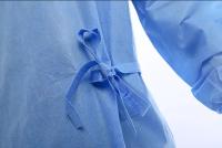 China SMS SMMS Non Woven Fabric Visitor Lab Gown 45g for sale