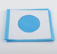 China Angiography Surgical Drape Sheet Hole Towel Fenestration With Adhesive for sale