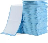 China Customizable OEM Incontinence Bed Pad Medical Blue Underpad for sale