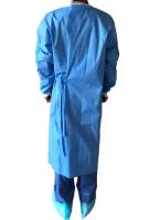 China Surgical Isolation Waterproof Non Woven Protective Clothing Gown for sale