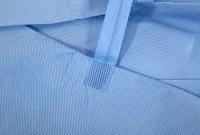China SMS Blue Color Knit Cuffs Medical Surgical Gown In Stock for sale