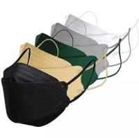 China Kn94 Disposable Non Woven Custom Printed Mask 4ply for sale