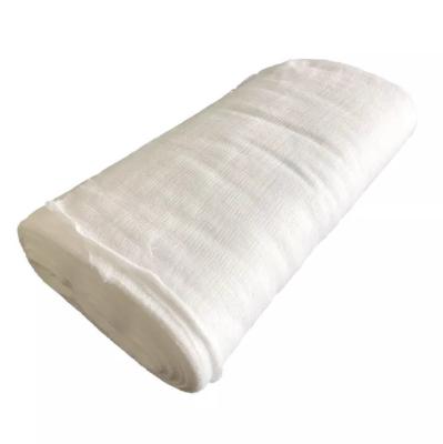 China CE and ISO Approved 90cmx5m or Custom Size Medical Absorbent Gauze Roll for sale