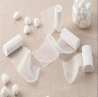 China 100% Organic Cotton Fabric Gauze Bandage Rolls For Health And Medical for sale