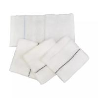 China 16ply Xray Cotton Gauze Swabs Detectable 100% Natural Cotton Gauze Pads for sale