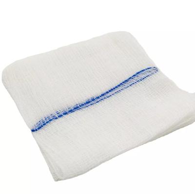 China High Purity Absorbent Cotton Non Sterile Gauze Swab 10x10 With X-Ray for sale