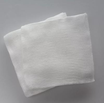 China Surgical 100% Cotton Sterile Folding X-Ray Gauze Swab Absorbent for sale