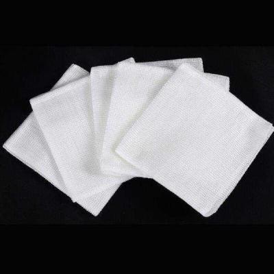 China 10cmx10cm Degreased Sterile Medical Gauze Swab Certified Medical Wound Care for sale