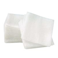China Pure Cotton Medical Gauze Swab 19*15 4*4 Surgical White Absorbent for sale