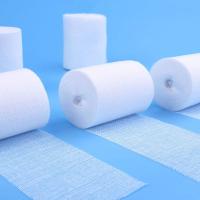 China 17th Mesh 10×10cm Medical Degreasing Gauze Bandage Gauze Roll for sale