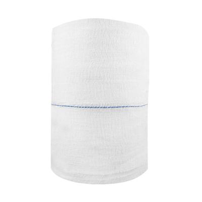 China White Jumbo Gauze Rolls 20x24 Mesh Medical Cotton Plain for sale