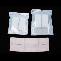China Consumable Sterile Medical Gauze Swab Sponge Dressing White Folded Edge for sale