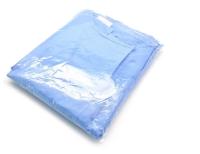 China Waterproof Nonwoven SMS Disposable Gown With Knitted Cuff for sale