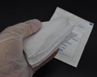 China BP USP Standard 100% Cotton Medical Gauze Swabs Dressing Pack 4*4CM for sale