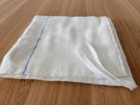 China Laparotomy Sponge Prewashed 40'S Pure Cotton Pads White Cotton Loop for sale