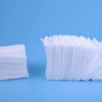China 10cmx10cm 12ply Medical Gauze Pads Non Sterile 100% Bleached Cotton for sale