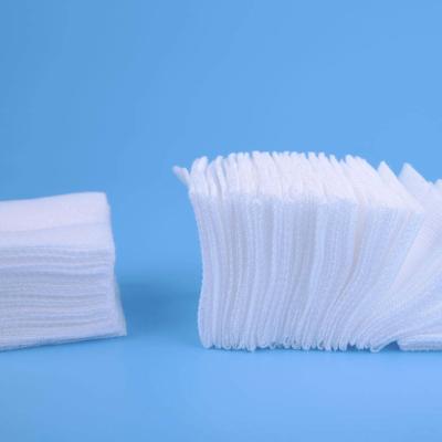 China 10cmx10cm 12ply Medical Gauze Pads Non Sterile 100% Bleached Cotton for sale