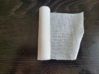 China OEM Size Medical Gauze Rolls  Bleached Disposable Bandages  ISO13485 certified for sale