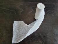 China OEM Size Medical Gauze Rolls  Bleached Disposable Bandages  ISO13485 certified for sale