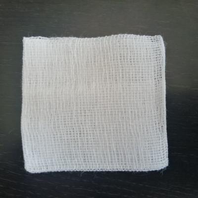 China Premier Cotton Medical Gauze Swabs 10x10cm 12ply Fluid Abosorbing for sale