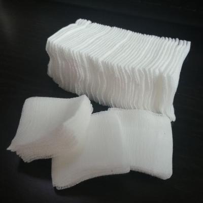China 4 Ply 2X2 Inch White Absorbent Gauze Swab 100PCS Pack Wound Care for sale