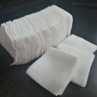 China 4 Ply 2X2 Inch White Absorbent Gauze Swab 100PCS Pack Wound Care for sale