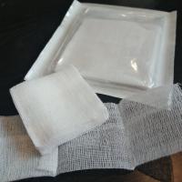 China Medical Usage 5Pcs Square Gauze Swab for Wound Care and Cleaning for sale