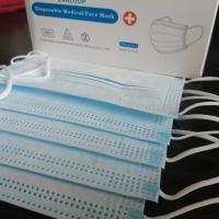 China Disposable Blue Earloop Face Mask from OEM - Comfortable & Breathable with 3-Ply Protection for sale