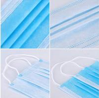 China Hospital Medical Flat Surgical Face Mask Breathable For Coronavirus Protection for sale