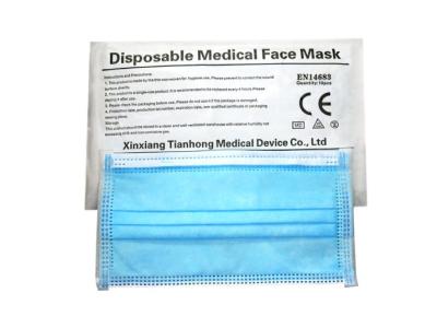 China Anti Pollution Disposable Medical Face Mask For Hospital Use FDA CE Approved for sale