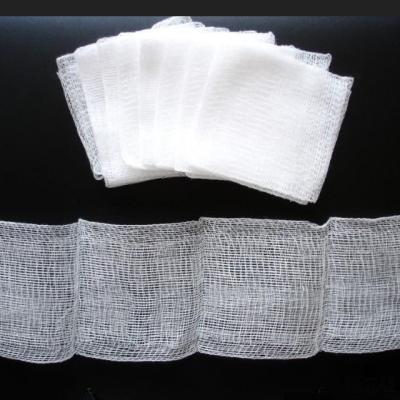 China Surgical Dressing Cotton Sterile Medical Gauze Swab For Hospital CE Approval for sale