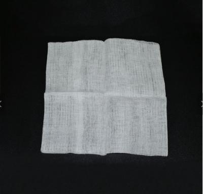 China Disposable Cotton Medical Gauze Swab Unfolded Or Folded Edge With X Ray for sale