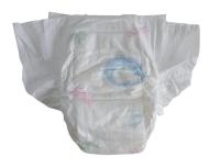 China Disposable Baby Diapers , Breathable Newborn Nappies With Elastic Waist for sale