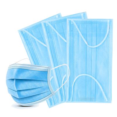 China SGS TUV En14683 Type IIR Level 3 Three Ply Medical Disposable Face Mask for sale