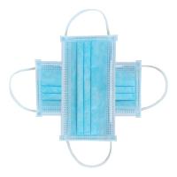 China EN14683 Disposable 3ply Medical Respirator Face Mask Factory Stock for sale