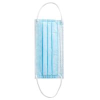 China Blue Bfe98 Earloop 75gsm Medical 3 Layer Mask for sale