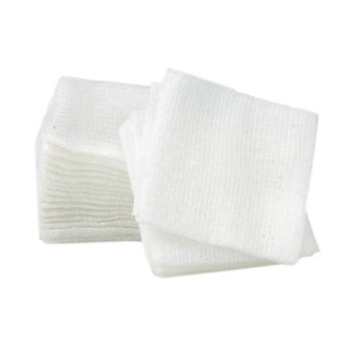 China 40s Sterile Cotton Ce Iso Certificates Swab Gauze 10x10cm for sale