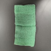 China Green Disposable 7.5*7.5 OEM Medical Gauze Swab Wound Care for sale