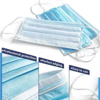 China 3 Ply Dental Surgical 95% Medical Face Mask Nonwoven Disposable for sale