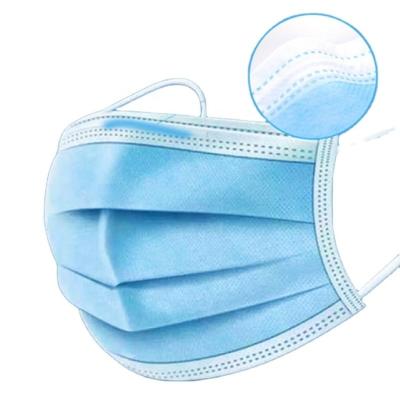 China En14683 3 Ply Female Medical Face Mask 17.5x9.5cm for sale