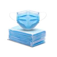 China Ear Loops Disposable 3 Ply Children Nonwoven Face Mask Blue White for sale