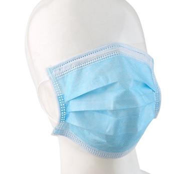 China Earloop Fda Disposable Surgical Mask 3 Layers Custom Logo for sale